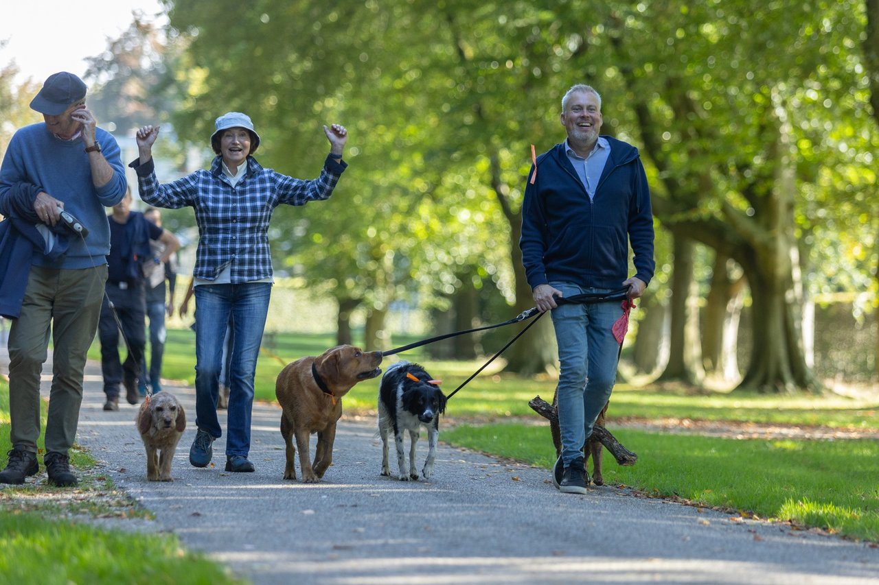 Derde editie Honden voor Honden Loop levert recordbedrag op